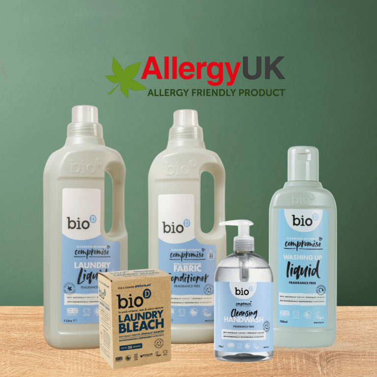 Allergy UK Approved - The Bio-D Company