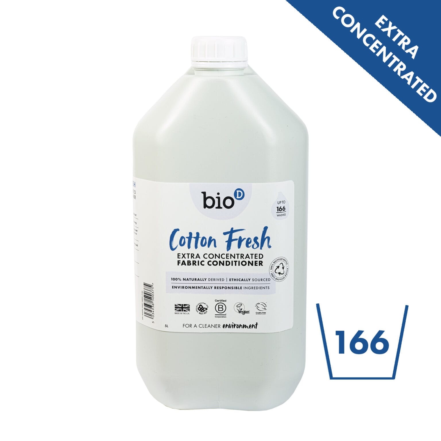 Cotton Fresh - Fabric Conditioner - 5L UK